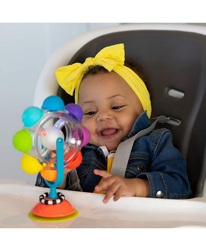 Sassy Baby Sassy Light Up Rainbow Wheel Tray Toy, Multi - Macy's