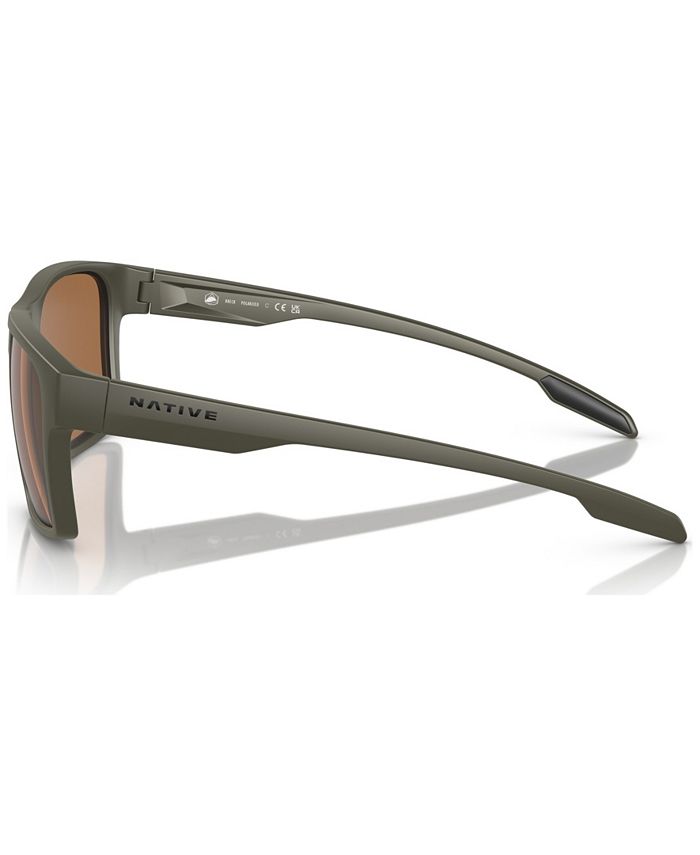 Native Eyewear Native Men's Breck Polarized Sunglasses, Polar XD9041 ...