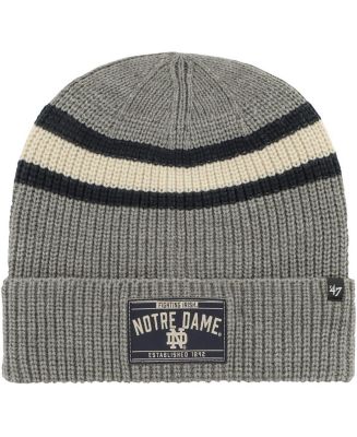 Men's '47 Brand Charcoal Notre Dame Fighting Irish Penobscot Cuffed ...