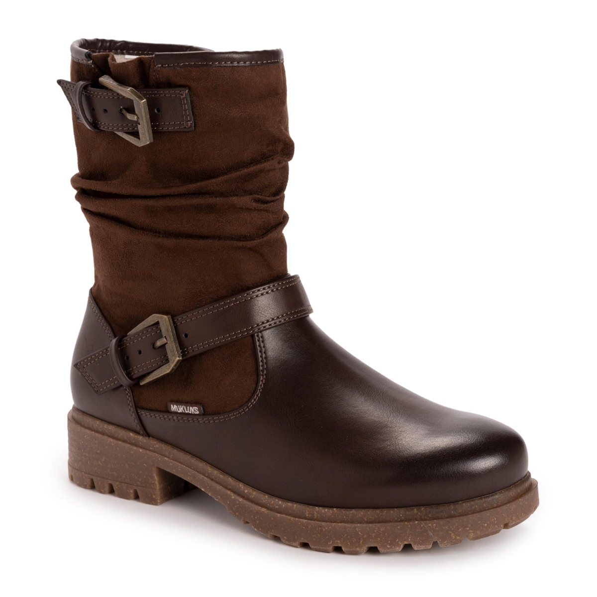 Muk Luks Womens Scarlett Sabrina Boots - Brown