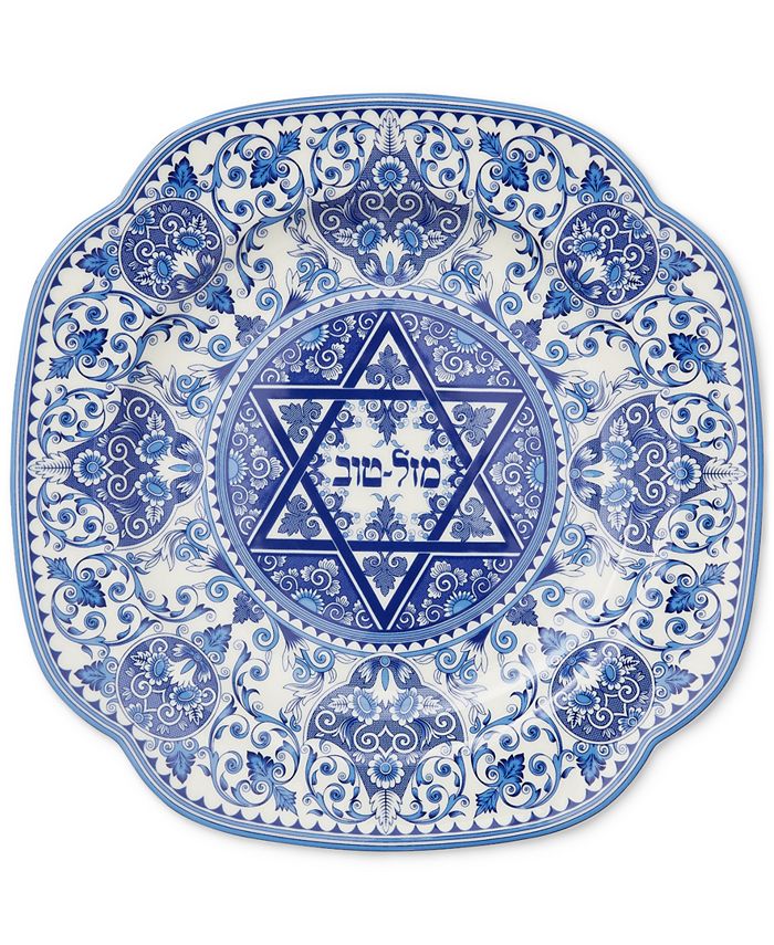 Spode Judaica, Mazel Tov Good Luck Plate - Macy's