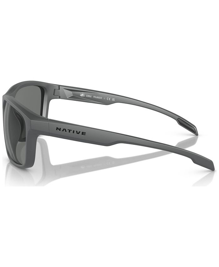 Native Eyewear Native Men's Gorge Polarized Sunglasses, Polar XD9040 ...