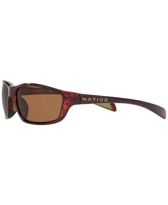 Native Eyewear Native Men's Kodiak Polarized Sunglasses, Polar XD9016 ...