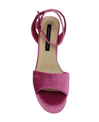 French Connection Women's Taryn Slip-On Platform Sandals - Macy's