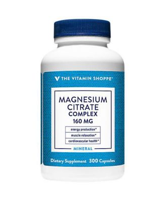 Magnesium Citrate Complex - Supports Energy Production - 160 MG (300 ...