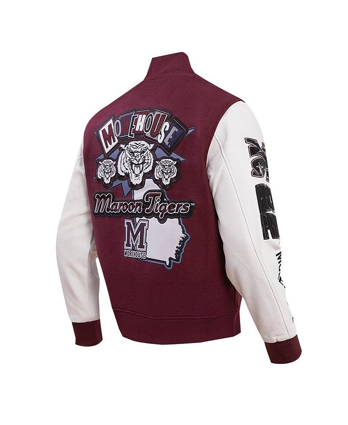 Pro Standard Men's Maroon Morehouse Maroon Tigers Homecoming Varsity ...