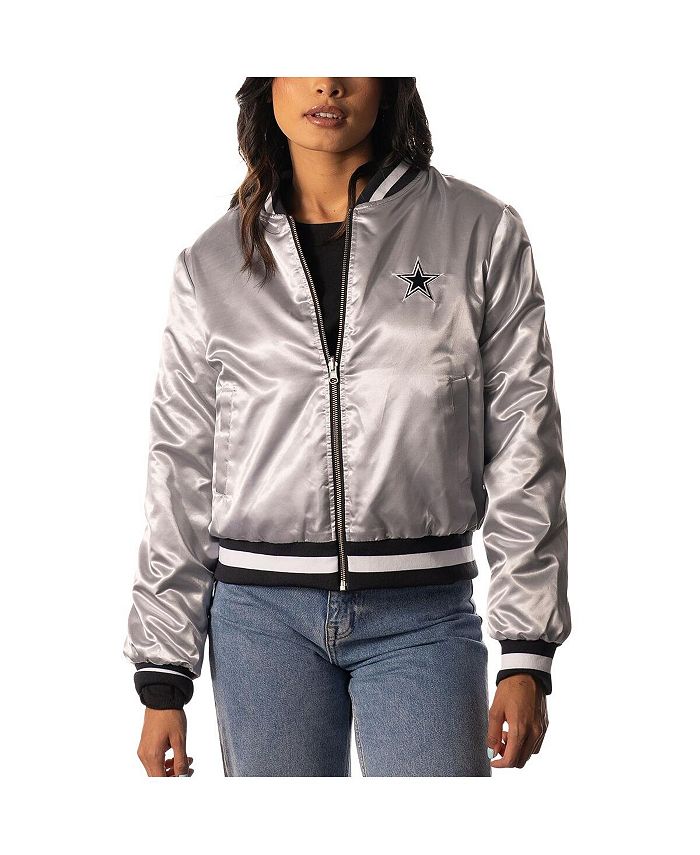 The Wild Collective Women's Silver, Black Dallas Cowboys Reversible ...