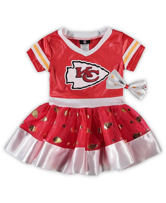 Jerry Leigh Girls Toddler Red Kansas City Chiefs Tutu Tailgate Game Day ...