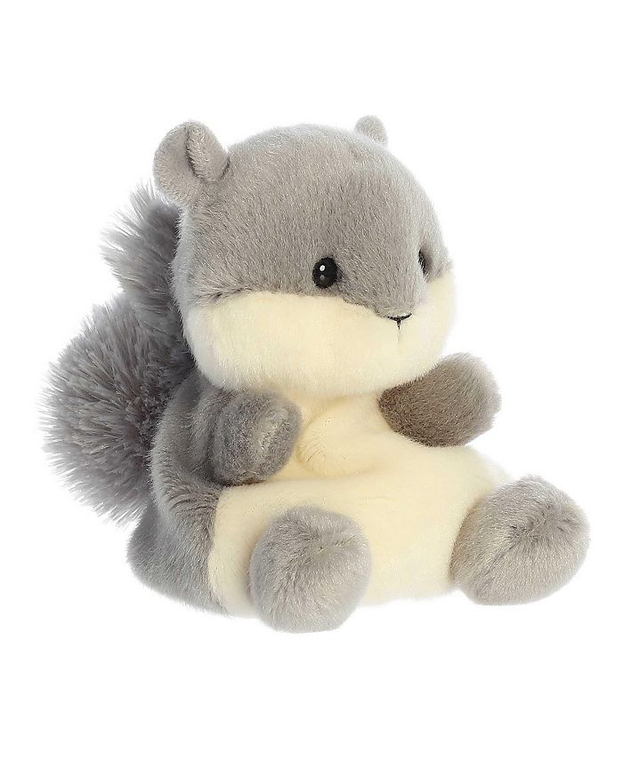 Aurora Mini Gus Grey Squirrel Palm Pals Adorable Plush Toy Gray 5" - Macy's