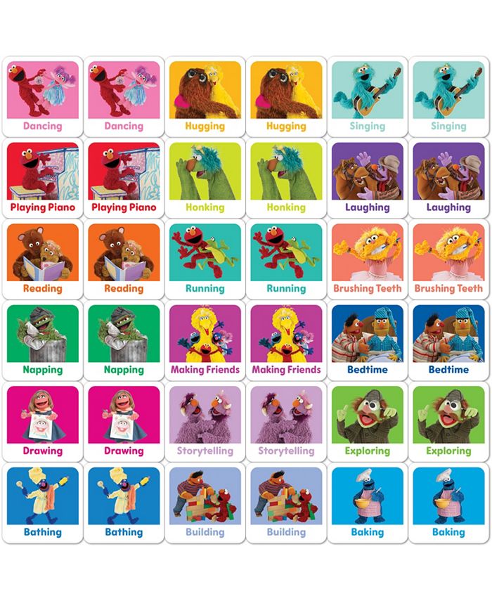 Masterpieces Sesame Street - Elmo & Friends Matching Game for kids - Macy's