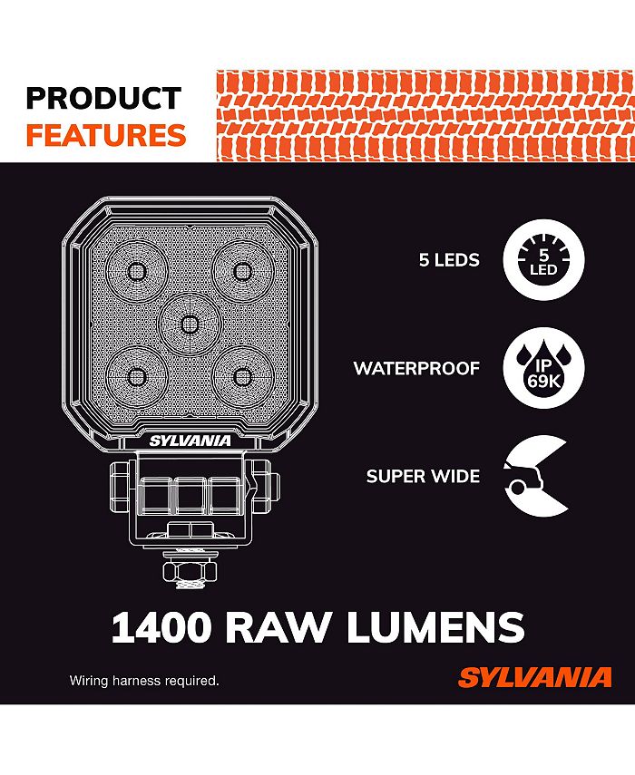 Sylvania Rugged 3 Inch Cube LED Light Pods | LIFETIME Limited Warranty ...