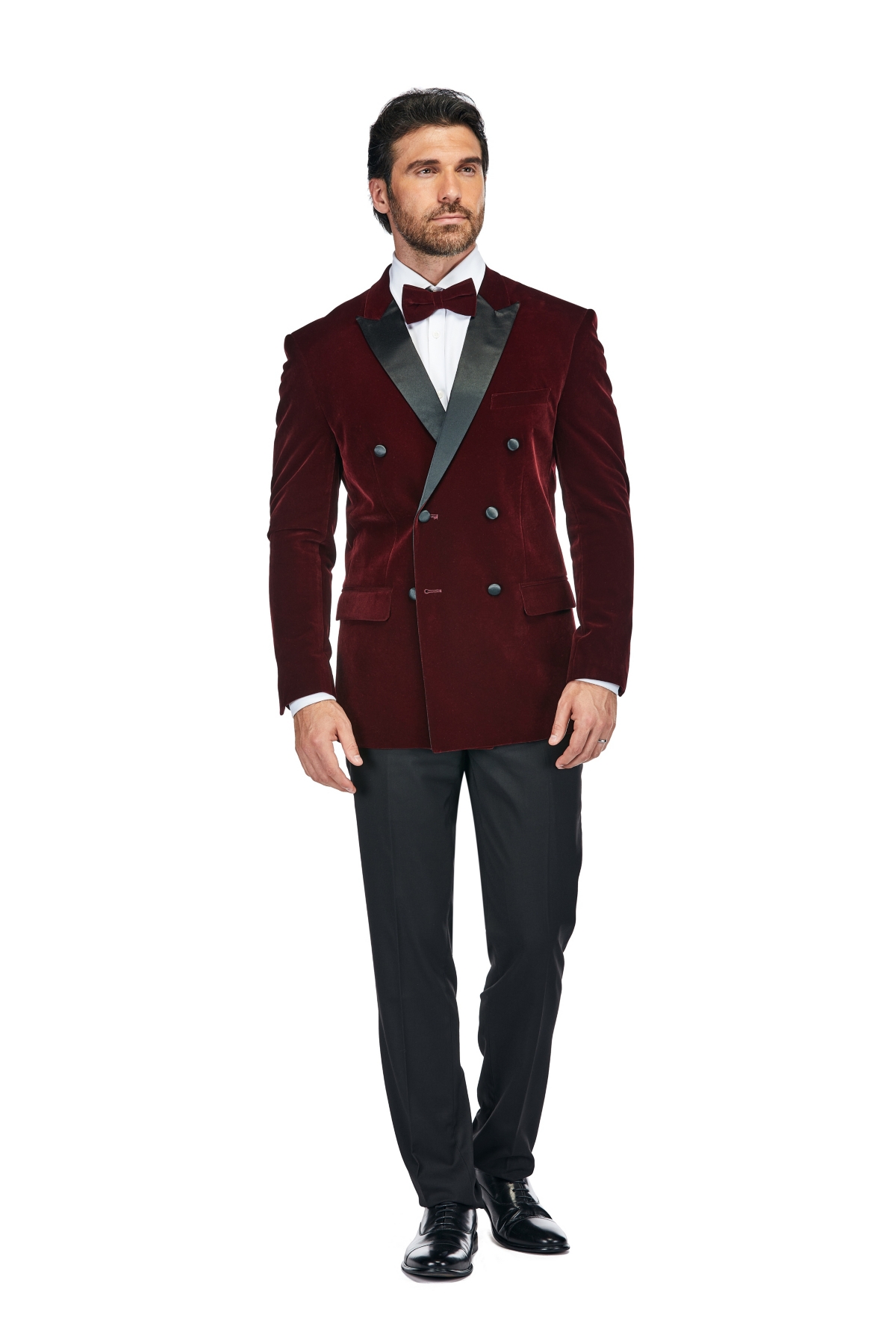 Click here for Gino Vitale Mens 2 Piece Double Breasted Velvet Bi... prices