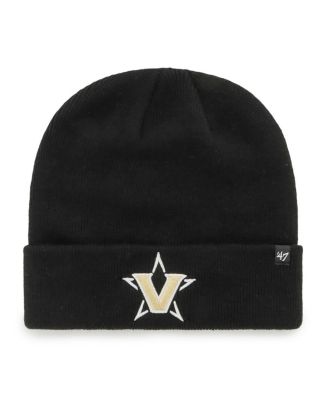 Men's '47 Brand Black Vanderbilt Commodores Core Cuffed Knit Hat - Macy's