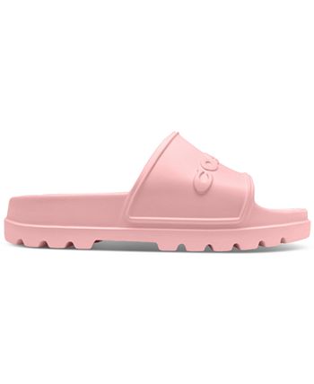 COACH Women's Jesse Pool Slide Sandals - Macy's