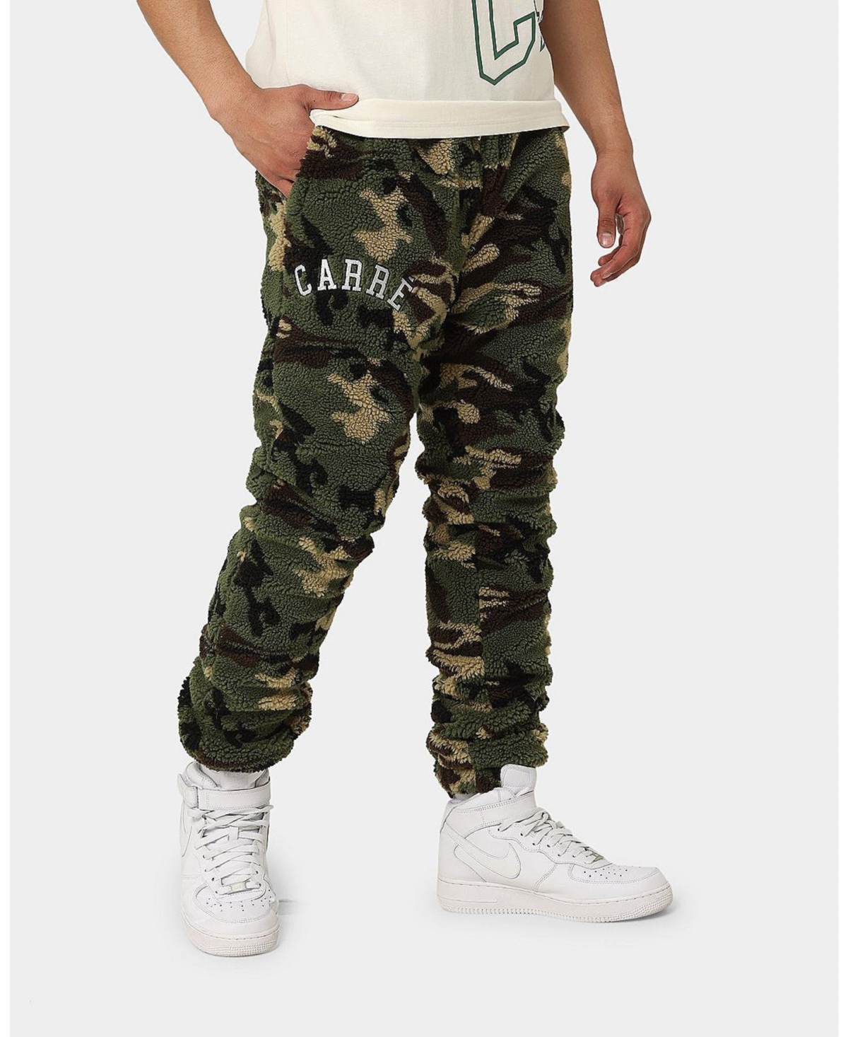 Click here for Carre Mens C-Class Polar Fleece Track Pants - Wood... prices