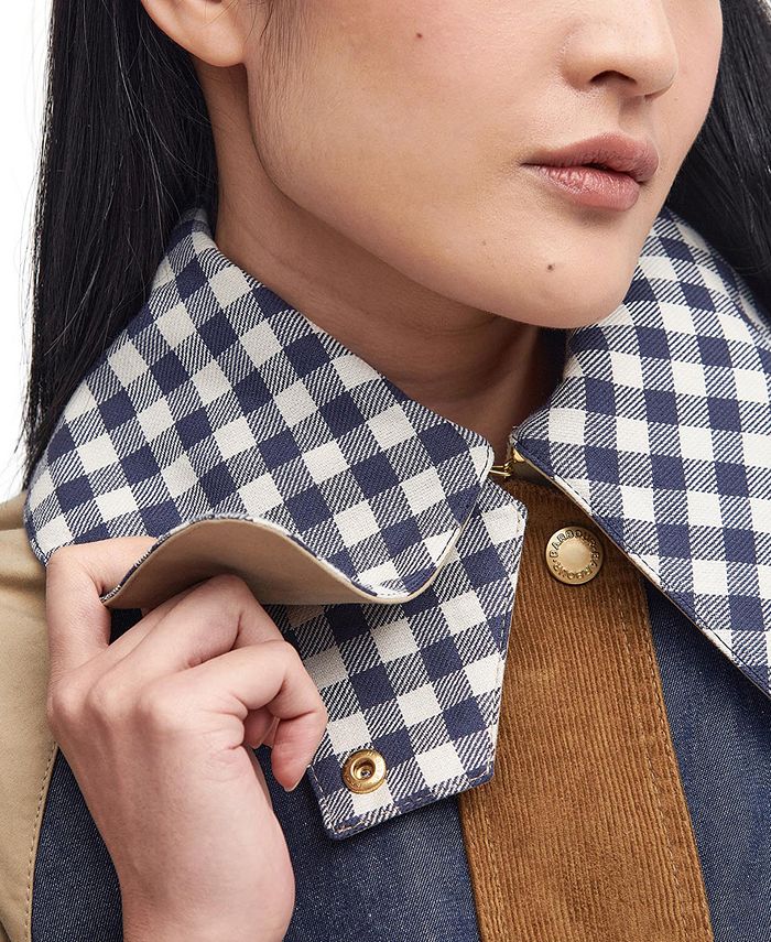 Barbour Women's Catton Patch Showerproof Jacket - Macy's