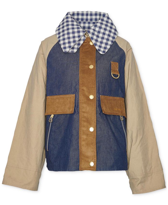 Barbour Women's Catton Patch Showerproof Jacket - Macy's