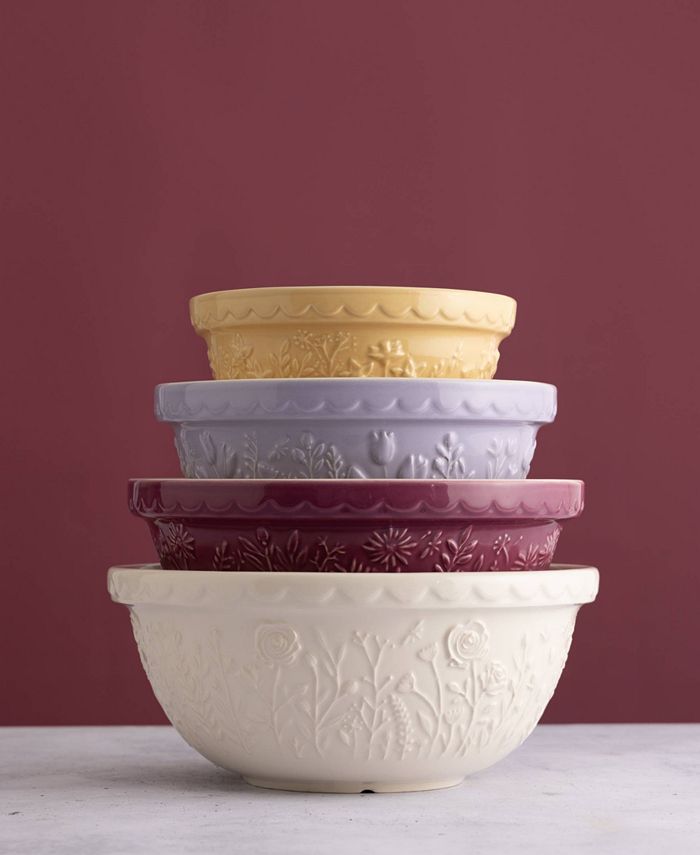 Mason Cash in the Meadow Set of 3 Mixing Bowls - Macy's