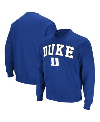 Colosseum Men's Duke Blue Devils Arch & Logo Pullover Sweatshirt - Macy's