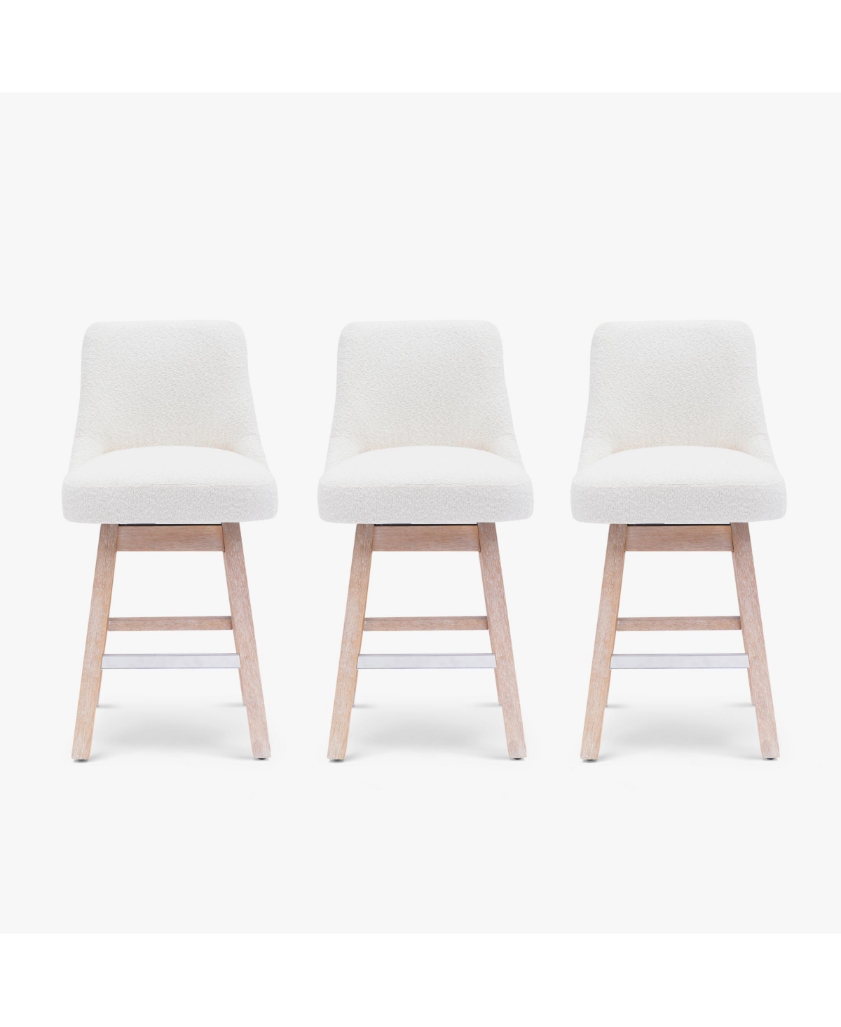 Click here for 26 Upholstered Swivel Counter Height Bar Stools (S... prices