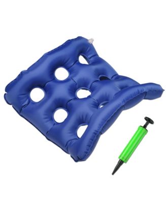 Air Inflatable Seat Cushion with Pump Seat Pad Anti Bedsore Pain Relief ...
