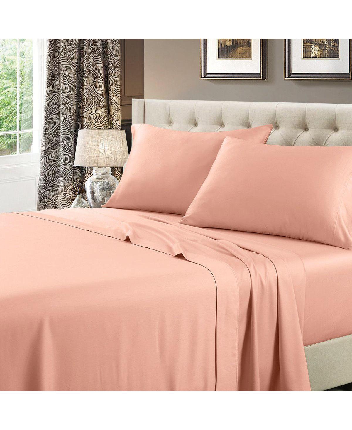 Click here for 600 Thread Count Solid Cotton Sheets Set  Queen -... prices