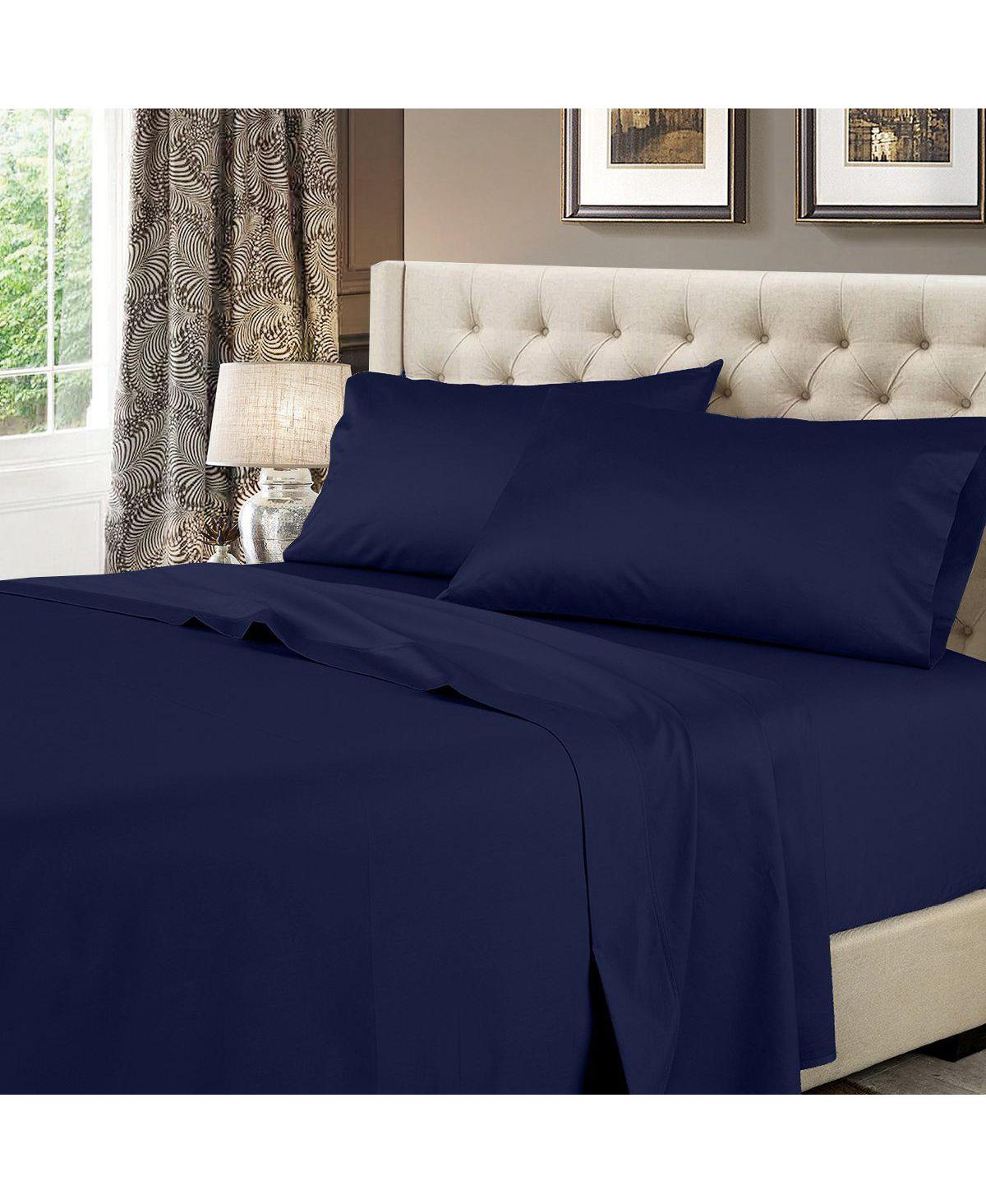 Click here for 600 Thread Count Solid Cotton Sheets Set  Queen -... prices