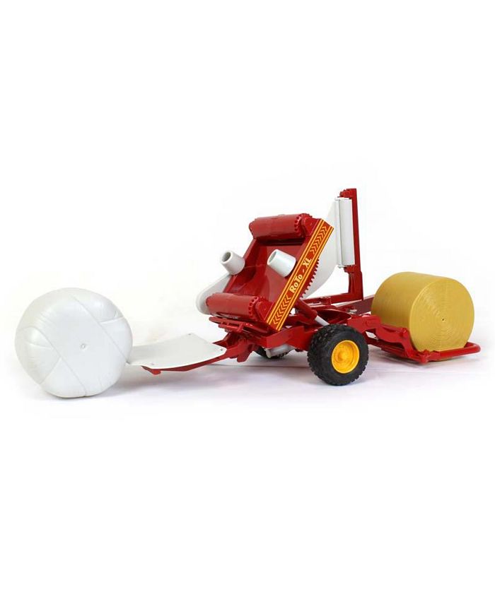 Bruder 1/16 Bale Wrapper with an Unwrapped Bale and a Wrapped Bale - Macy's
