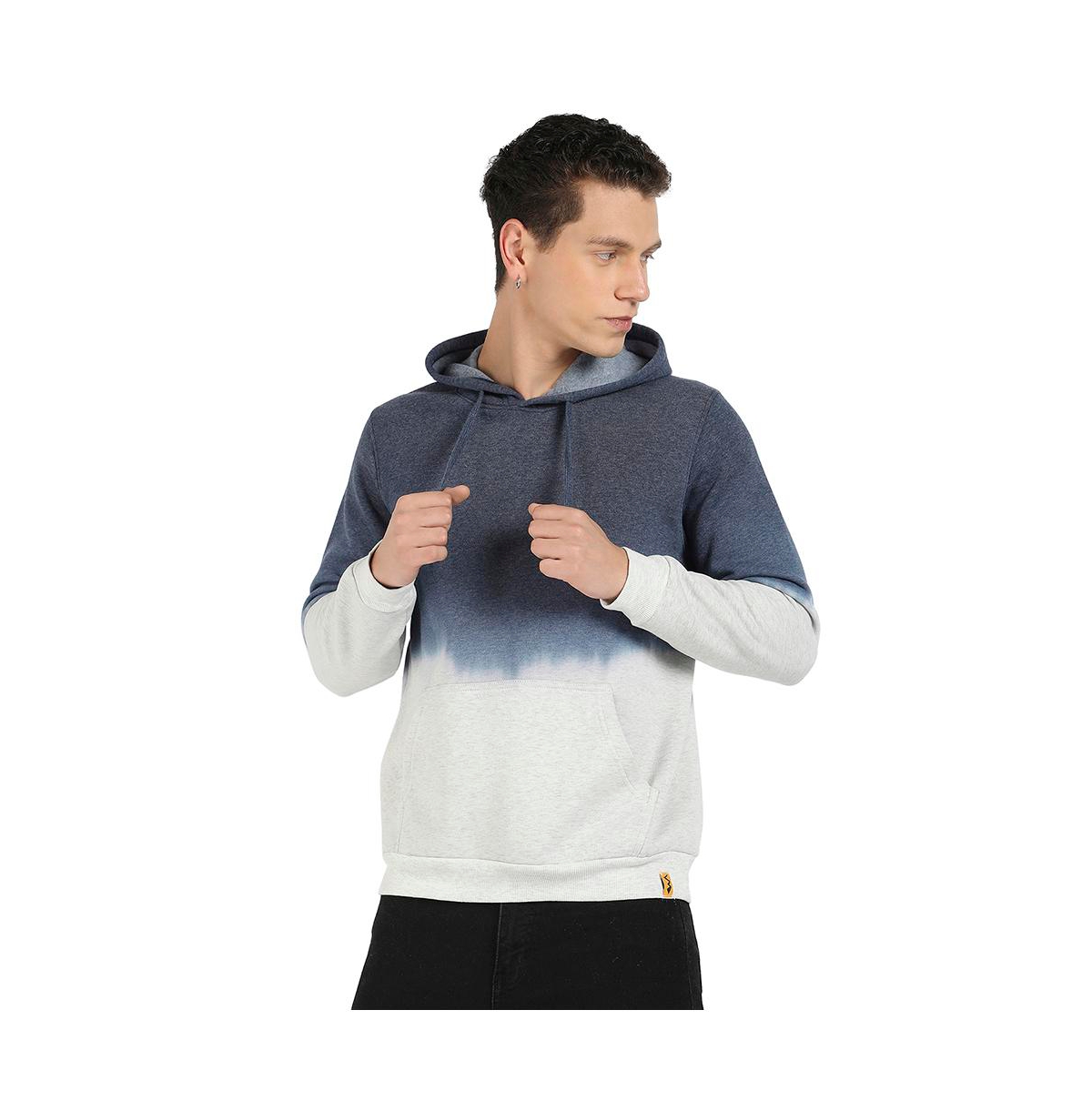 Click here for Campus Sutra Mens Blue & Grey Pullover Ombre Sweat... prices