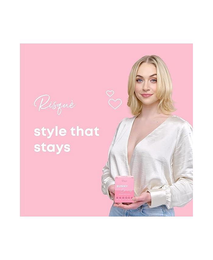 Risque Bunny Covers Reusable Nipple Covers | Push up Adhesive Bra ...