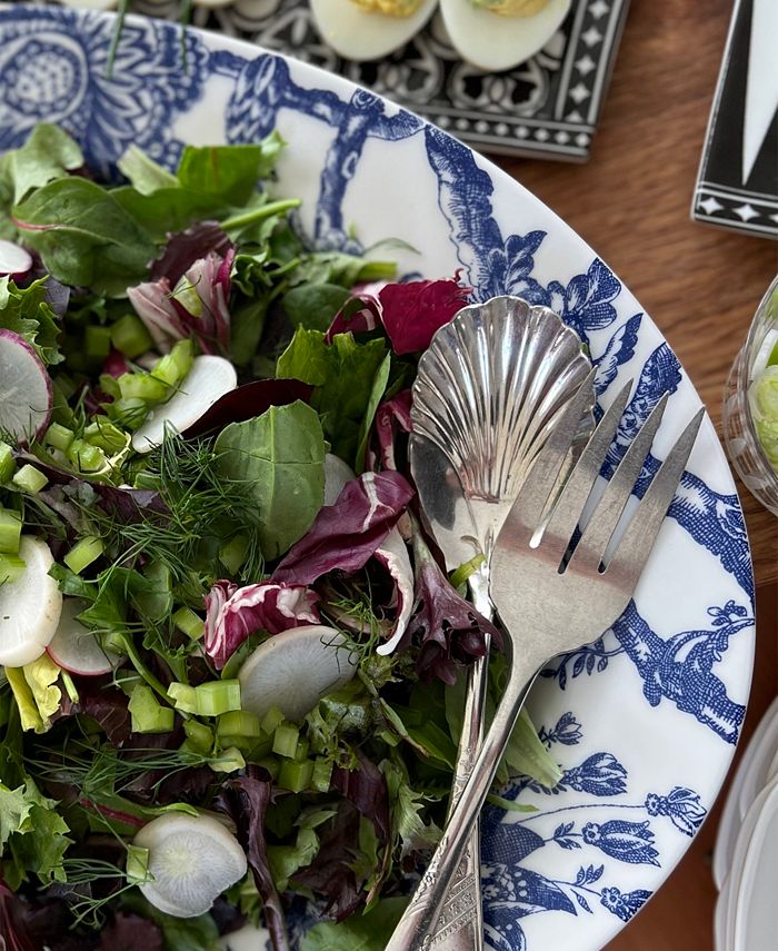 Caskata Arcadia Large Rimmed Oval Platter - Macy's