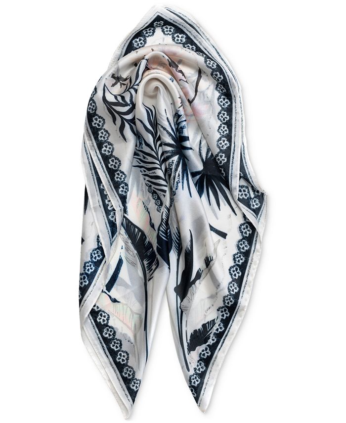 I.N.C. International Concepts Women's Tropical-Print Bandana Square ...