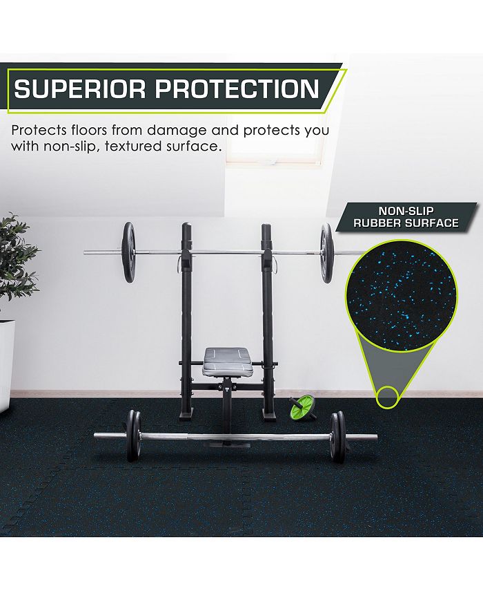 ProsourceFit Rubber Top Exercise Puzzle Mat 1/2-in - Macy's