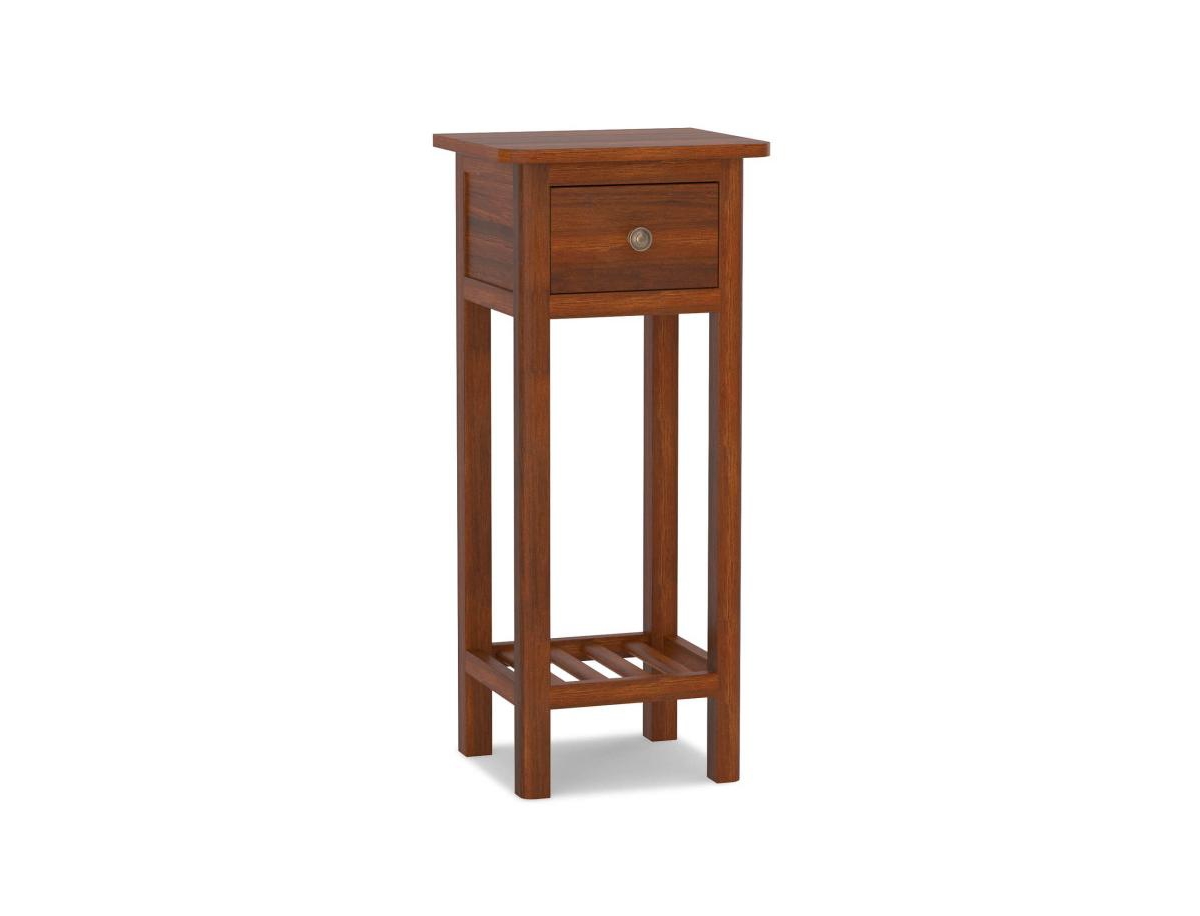 Click here for 2 Tier Slim Nightstand Bedside Table with Drawer S... prices