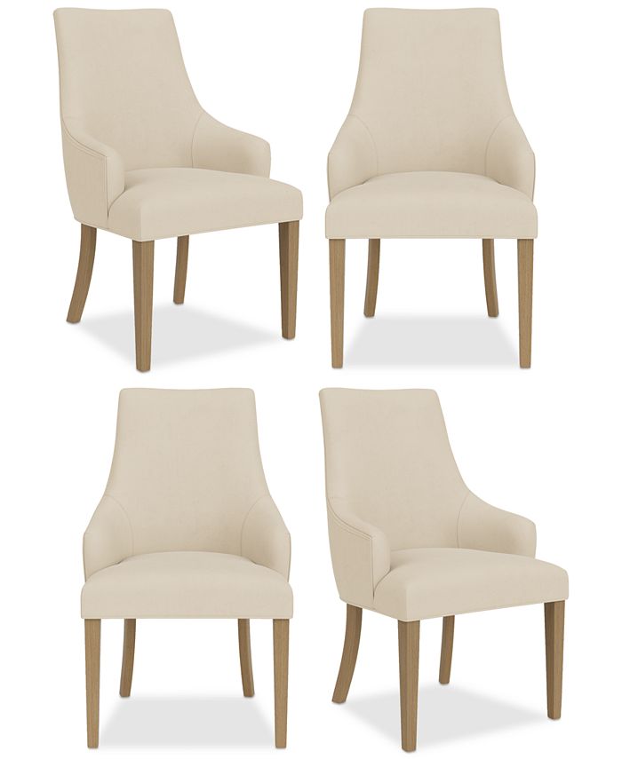Furniture Nelin 4pc Dining Chair Set - Macy's
