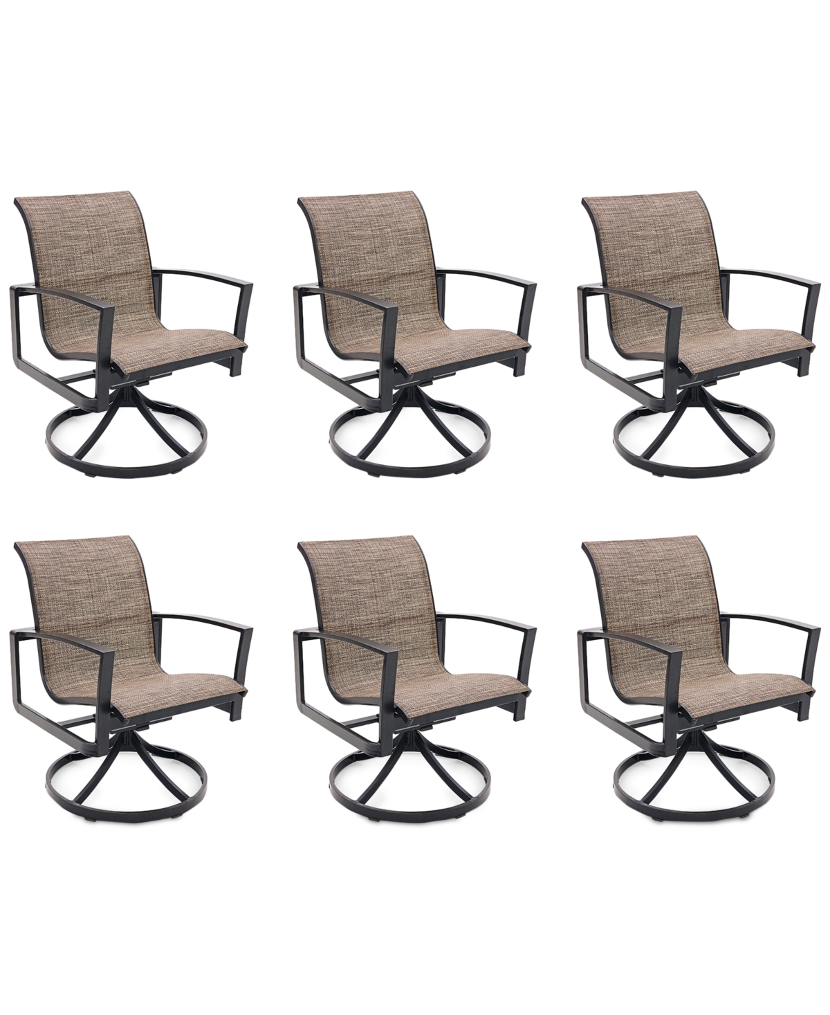 Click here for Wythburn Mix and Match Sleek Sling Outdoor Swivel... prices