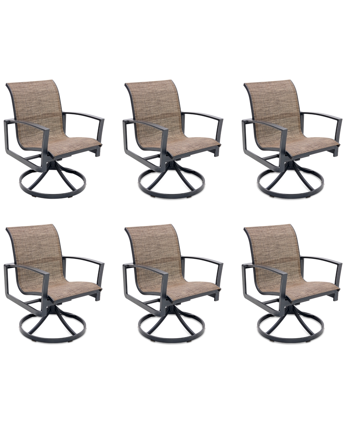 Click here for Wythburn Mix and Match Sleek Sling Outdoor Swivel... prices