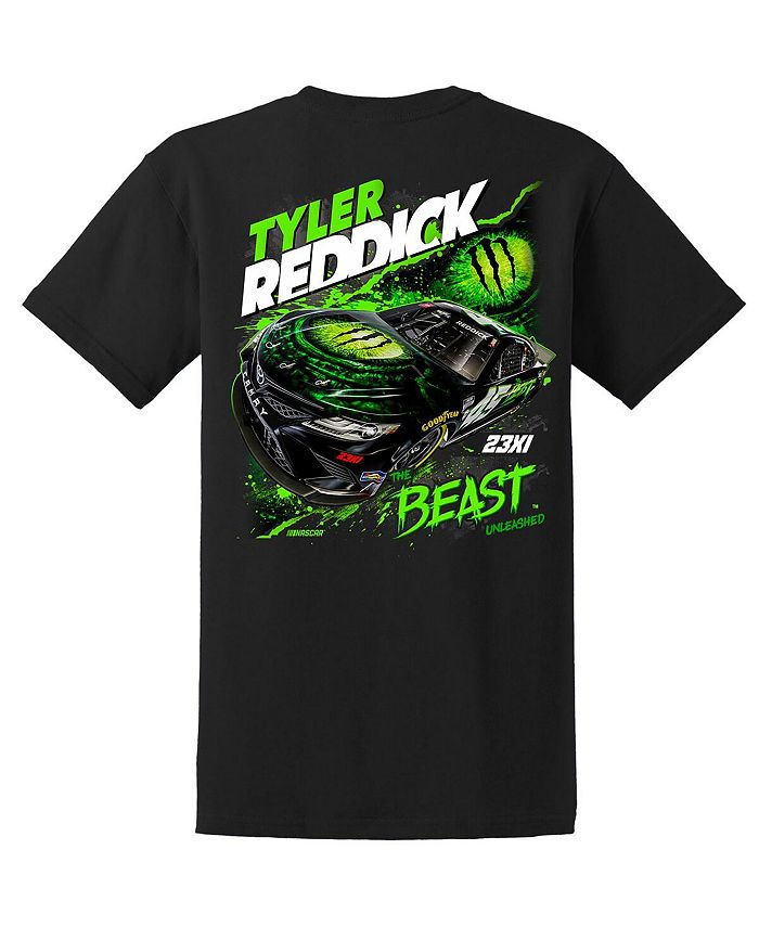 23xi Racing Men's Black Tyler Reddick Monster T-shirt - Macy's