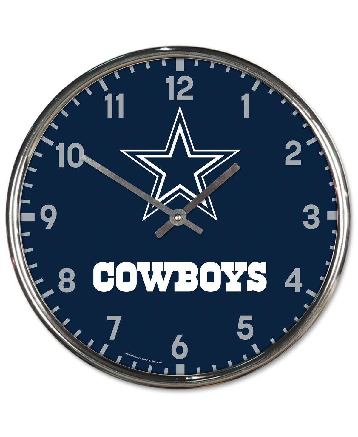 Click here for Wincraft Dallas Cowboys Chrome Wall Clock - Navy prices