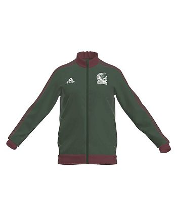 adidas Men's Green Mexico National Team DNA Full-Zip Track Jacket - Macy's