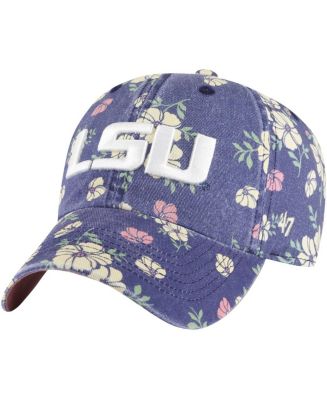 Women's '47 Brand Navy LSU Tigers Primrose Clean Up Adjustable Hat - Macy's