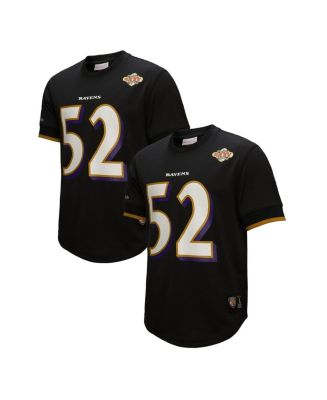 Men's Mitchell & Ness Ray Lewis Black Baltimore Ravens Retired Player ...