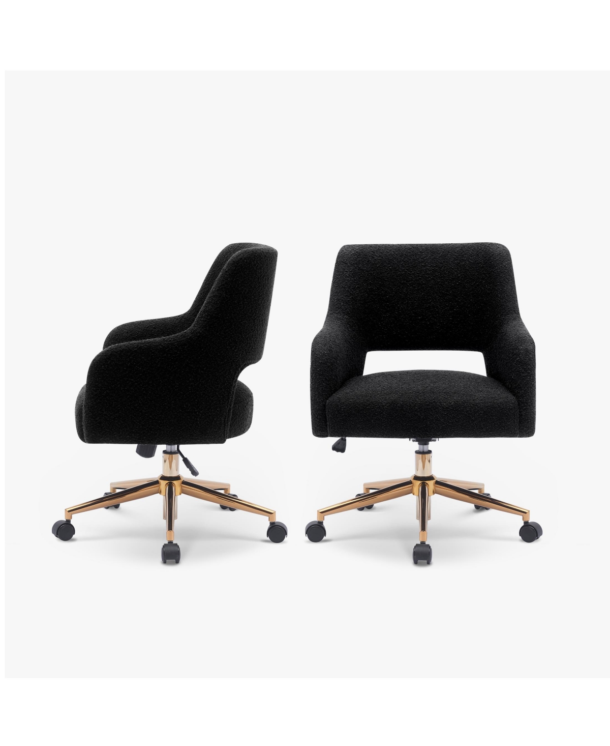 Click here for Mid-Century Modern Swivel Office Vanity Chair with... prices