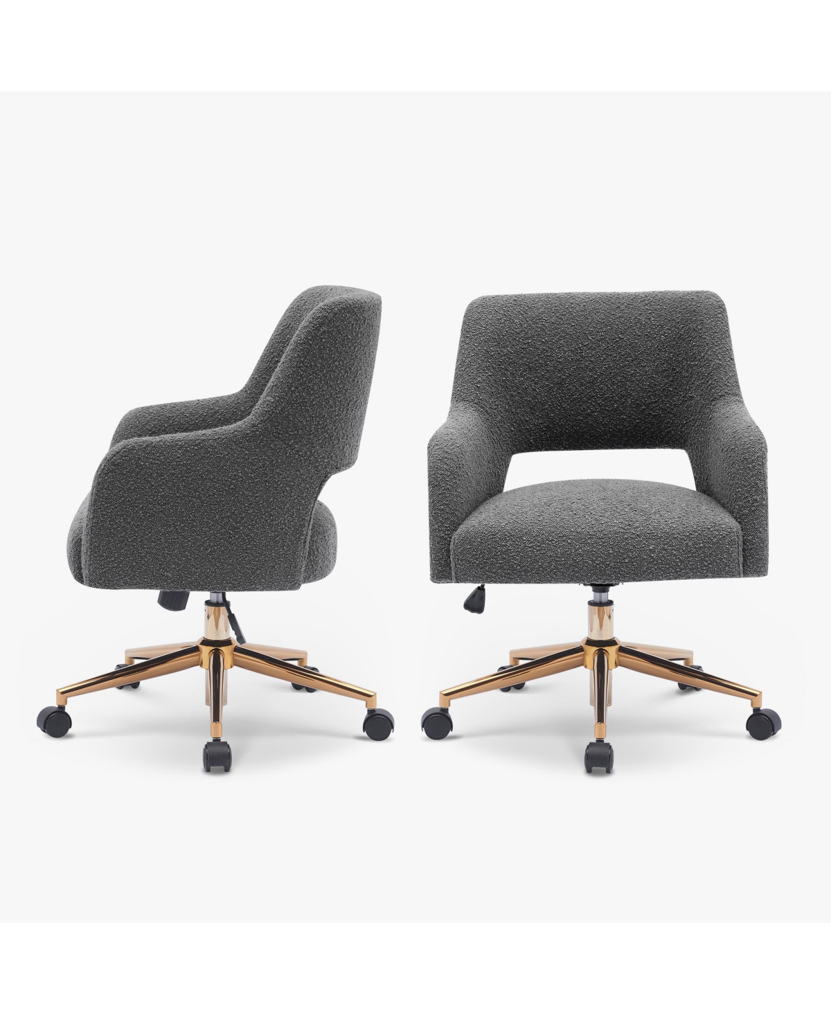 Click here for Mid-Century Modern Swivel Office Vanity Chair with... prices