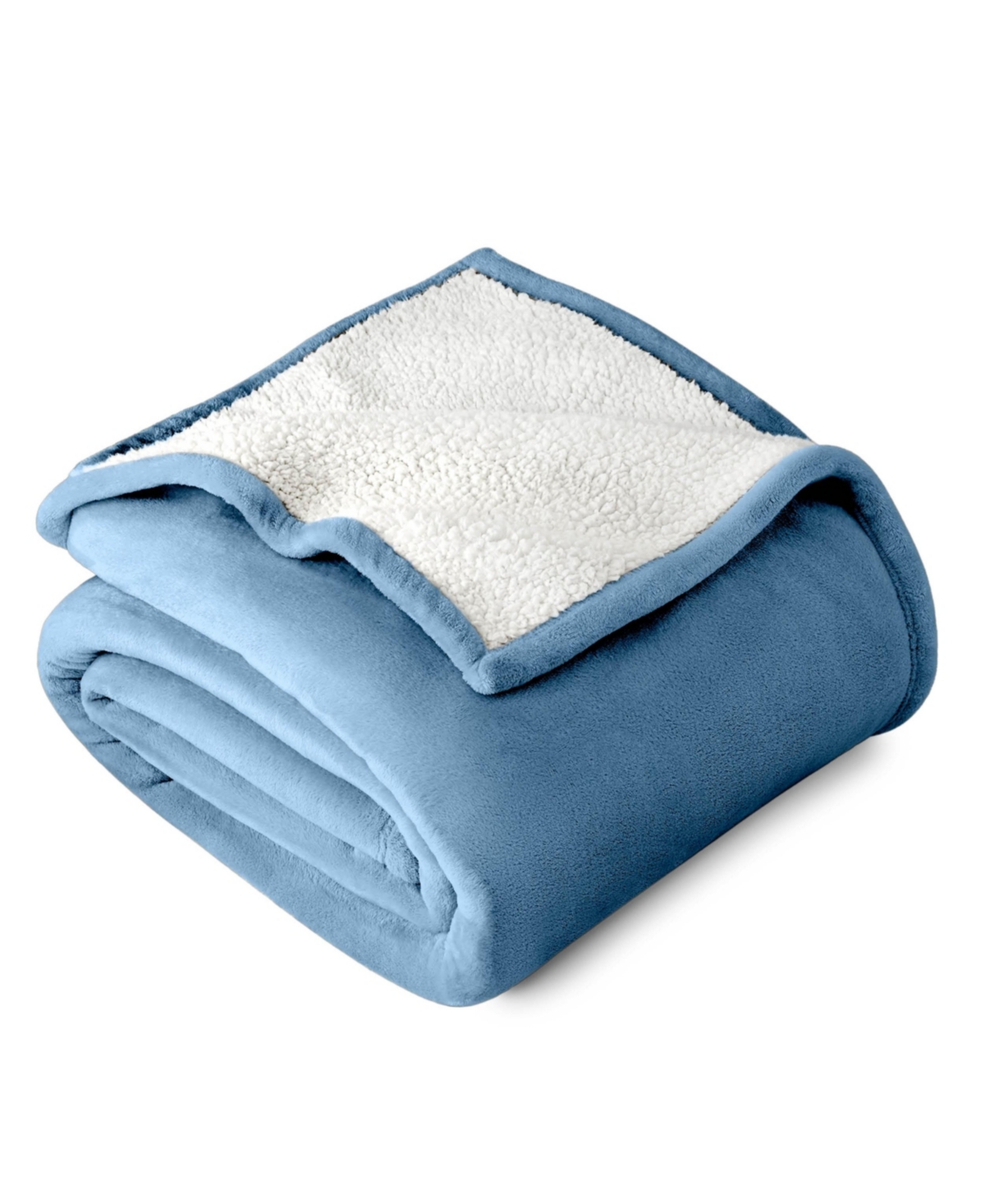 Click here for Bare Home Fleece Sherpa Blanket  King - Coronet bl... prices