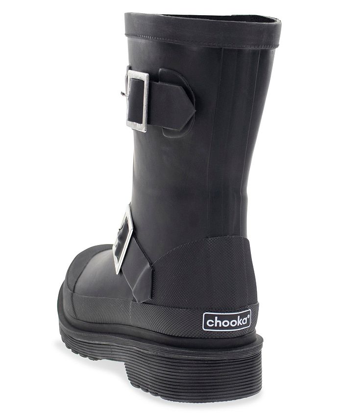 Chooka Women's Moto Rain Boot - Macy's