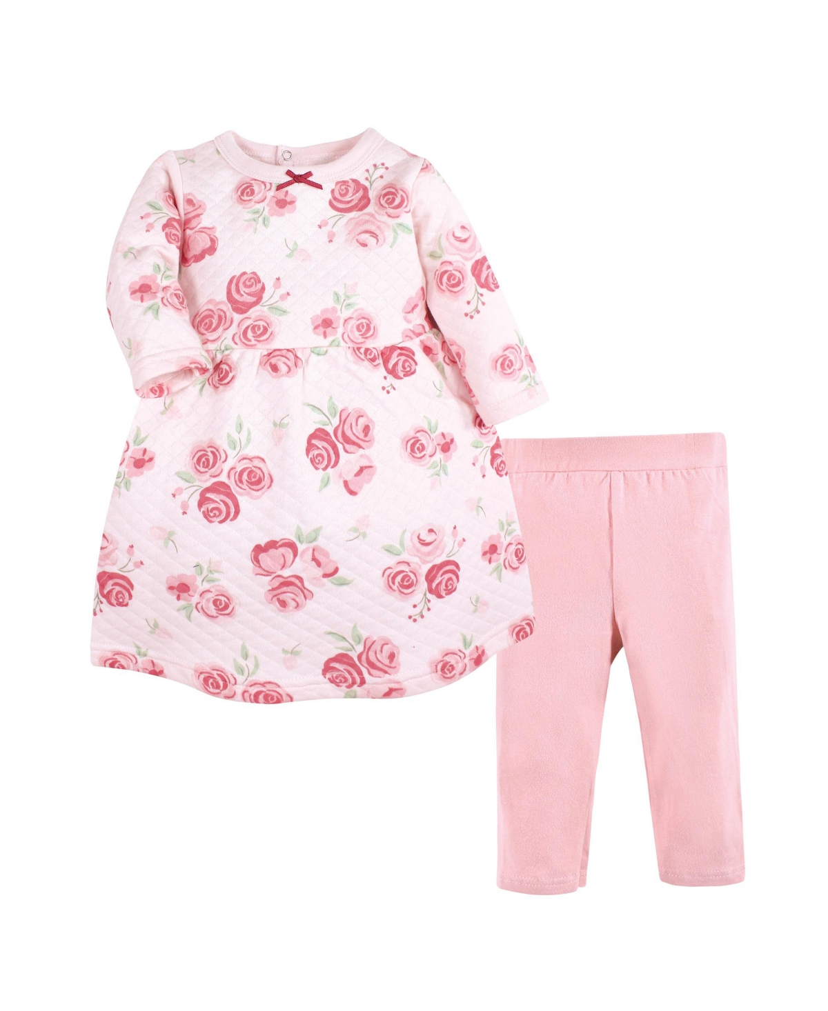 Click here for Hudson Baby Baby Girls Hudson Quilted Cotton Dress... prices