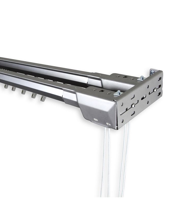 Rod Desyne Heavy Duty Double Traverse Rod - Center Open 66-120" - Macy's