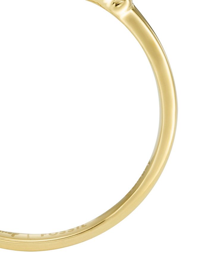 Fossil Women's Disney x Fossil Special Edition Gold-Tone Stainless ...