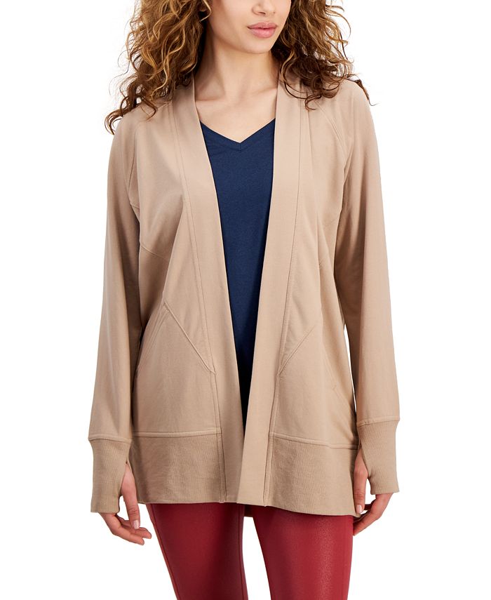 ID Ideology Women's Comfort Flow Cardigan Sweater, Created for Macy's ...